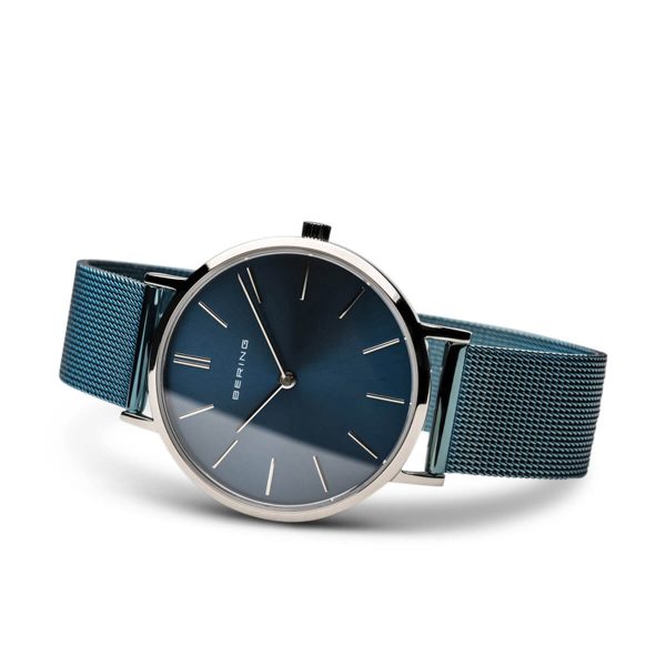 Buy Bering Classic Blue Analogue Women’s Watch Online