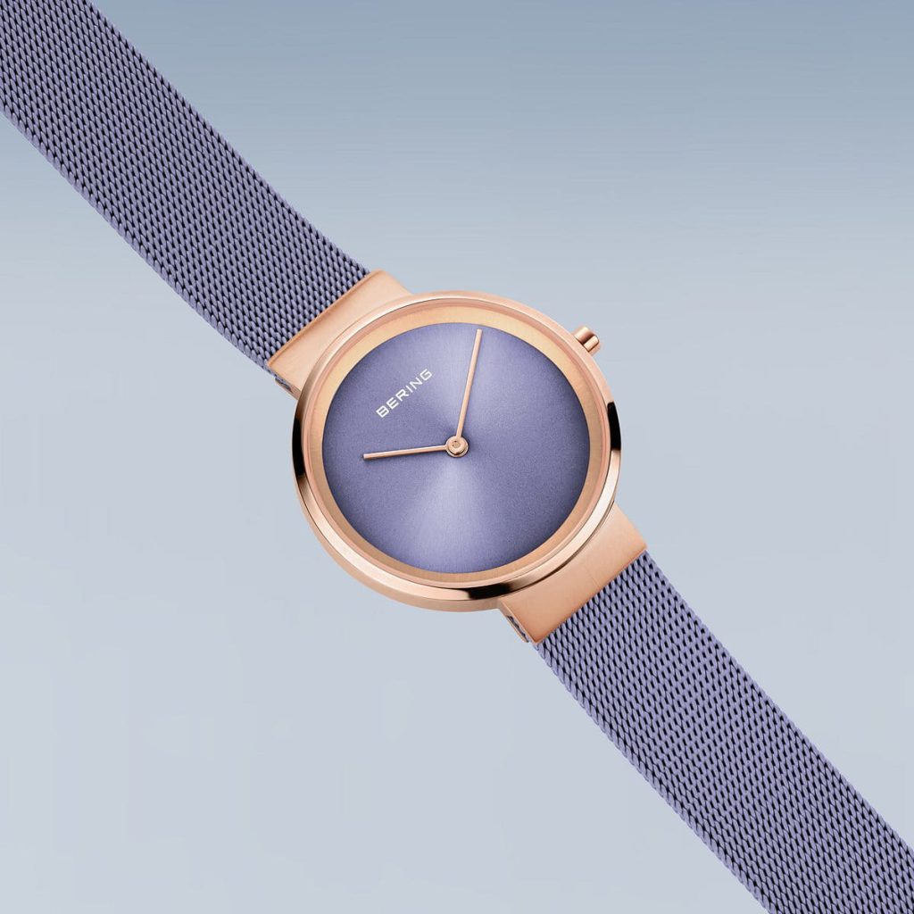 Bering Lavender Analog Watch For Women 14531-968 - Bering Time