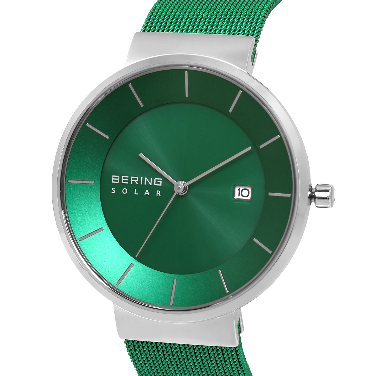 Buy Bering Solar Green Analogue Men’s Watch Online – 14639 - Charity