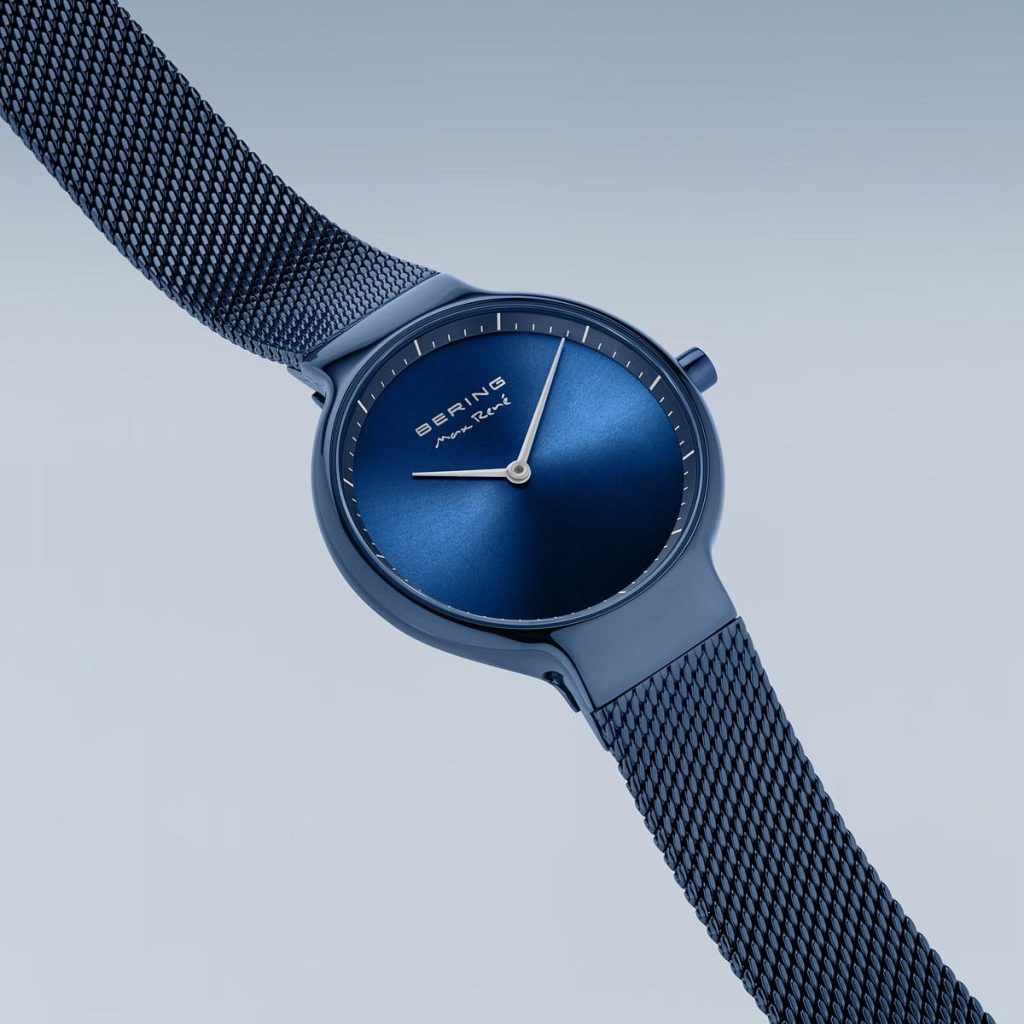 BERING's Max René Blue Analog Watch For Women - 15531-307