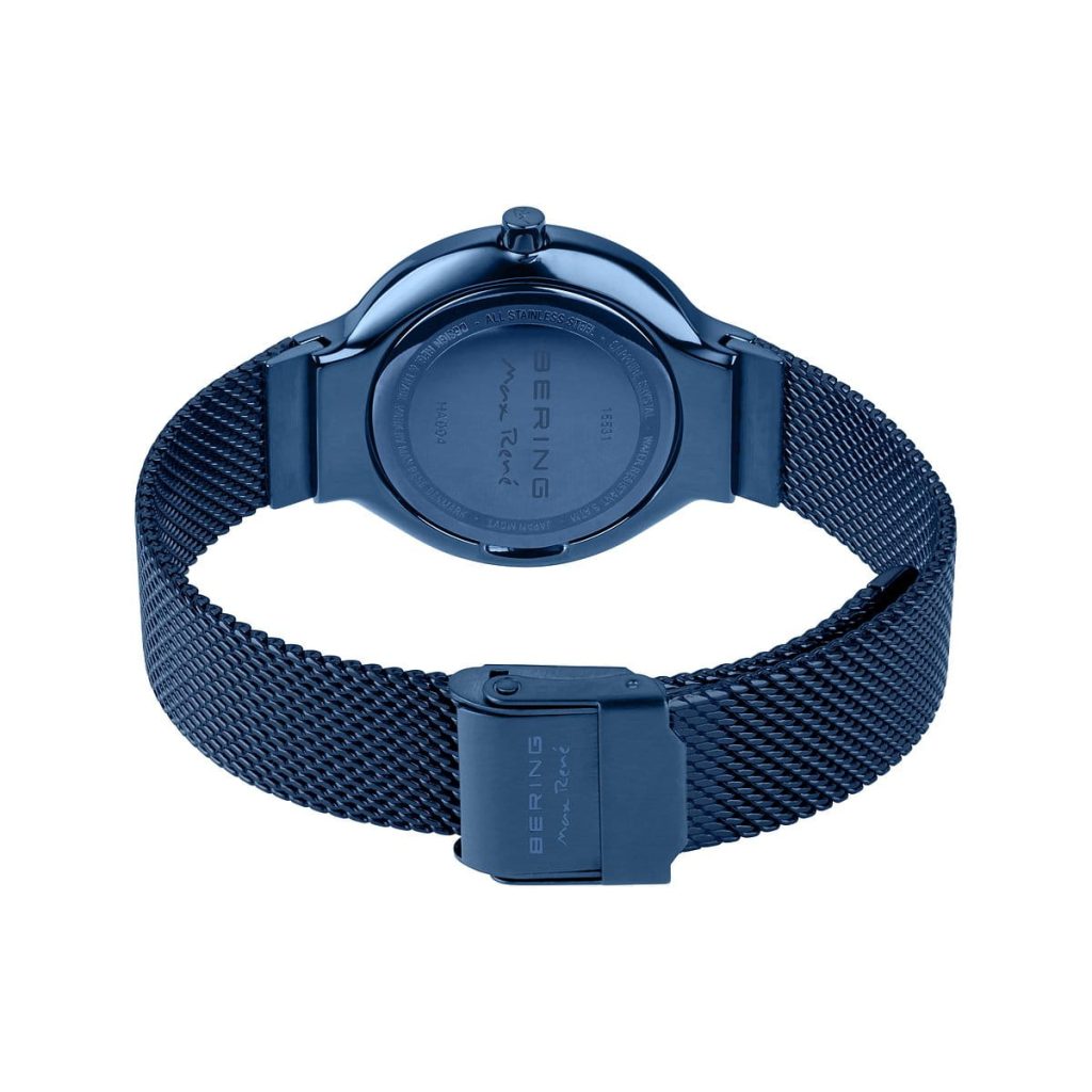 BERING's Max René Blue Analog Watch For Women - 15531-307