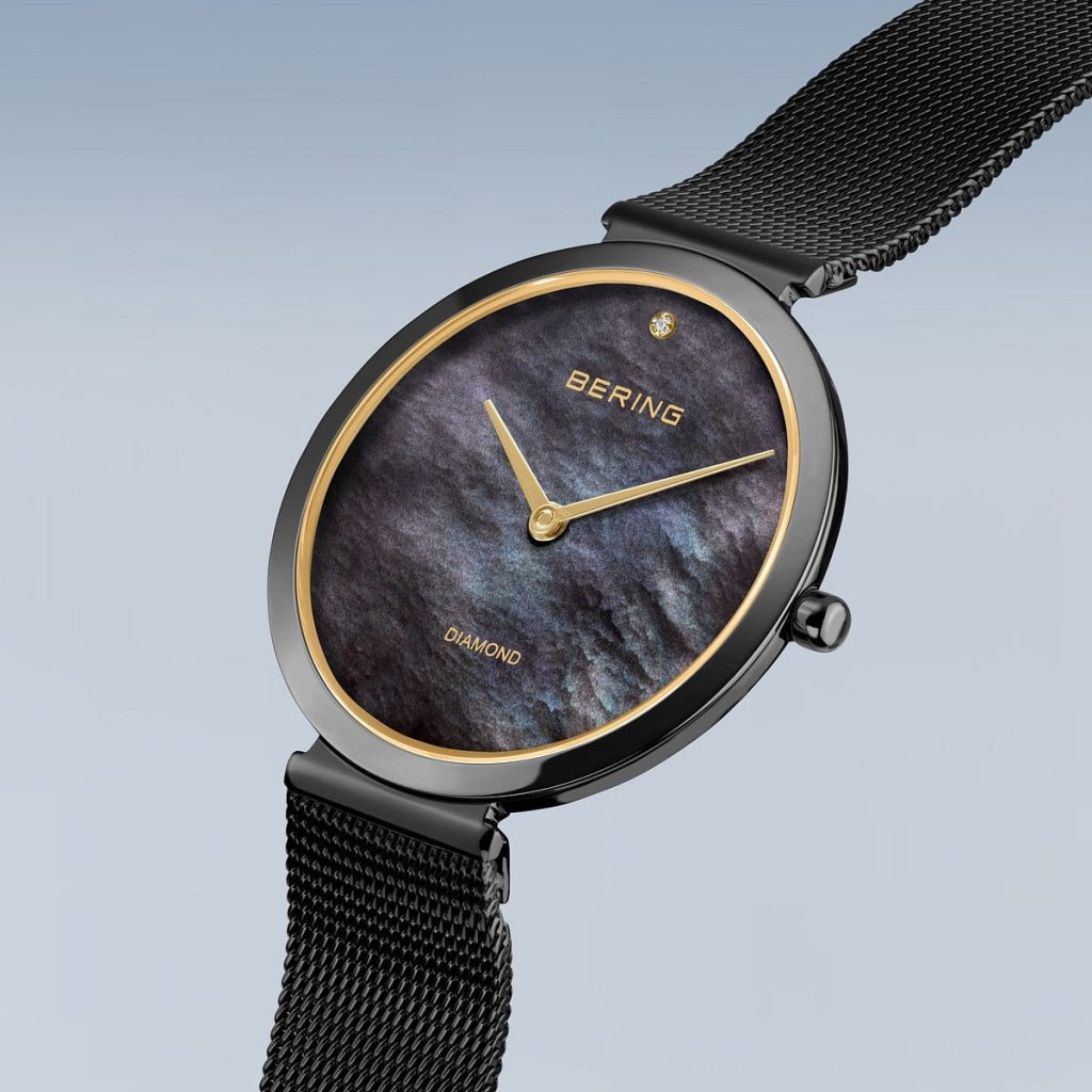 Bering Black Analogue Watch For Women's 18132-132 - Bering Time