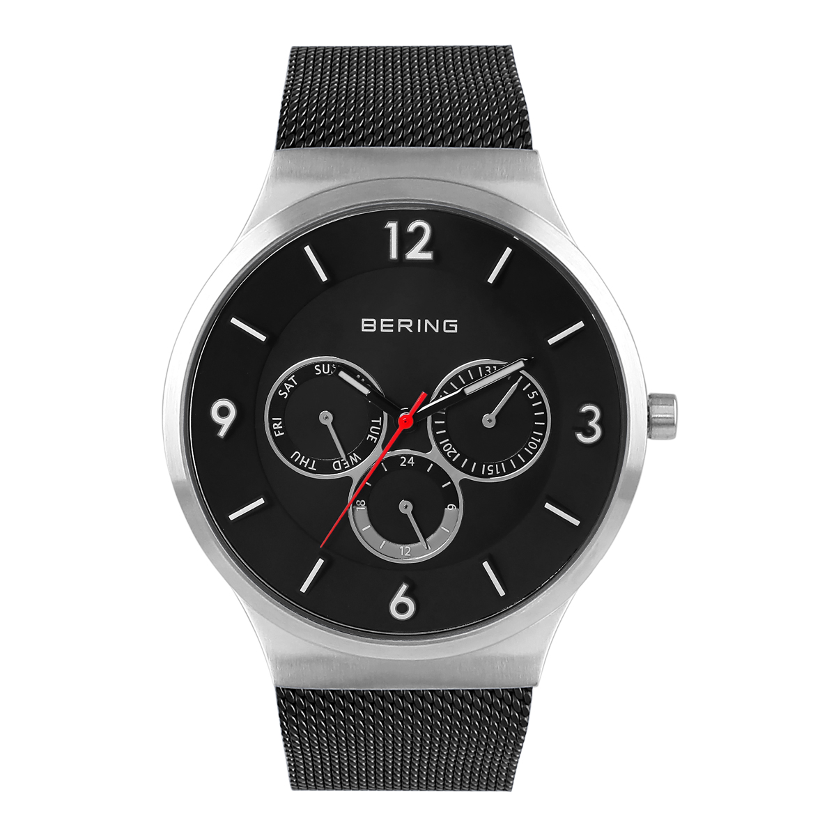 Buy Bering Classic Black Multifunction Men’s Watch Online
